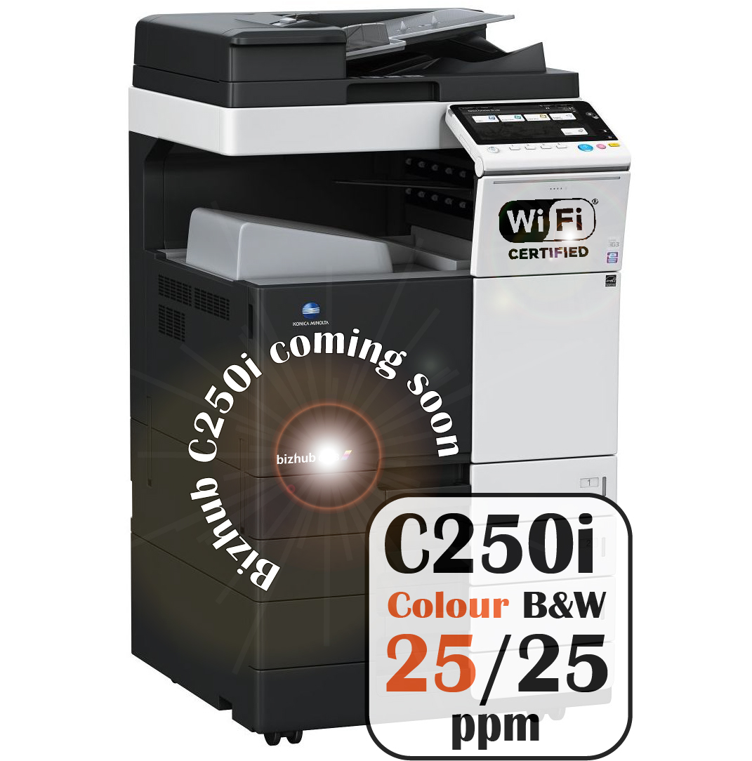 Get Free Konica Minolta Bizhub C250i Pay For Copies Only